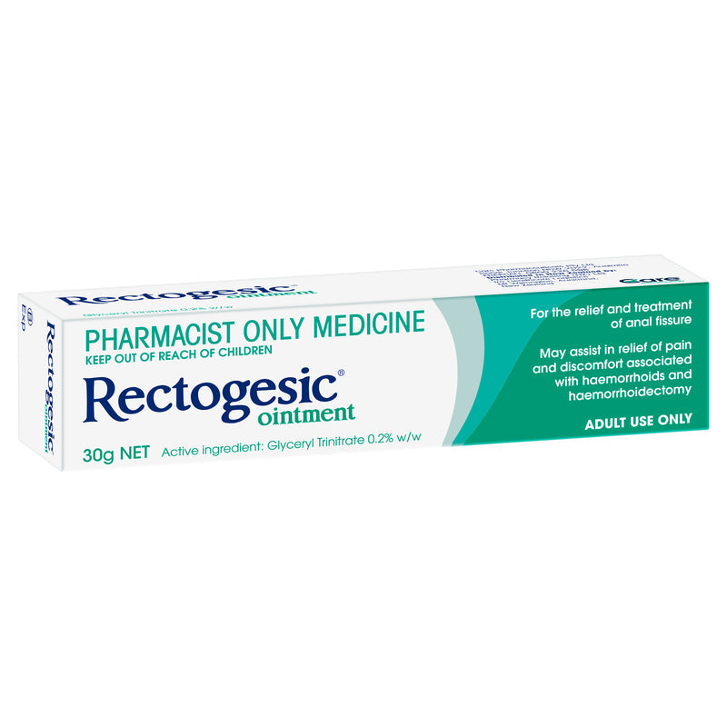 RECTOGESIC Ointment 30g — Highbrook Pharmacy