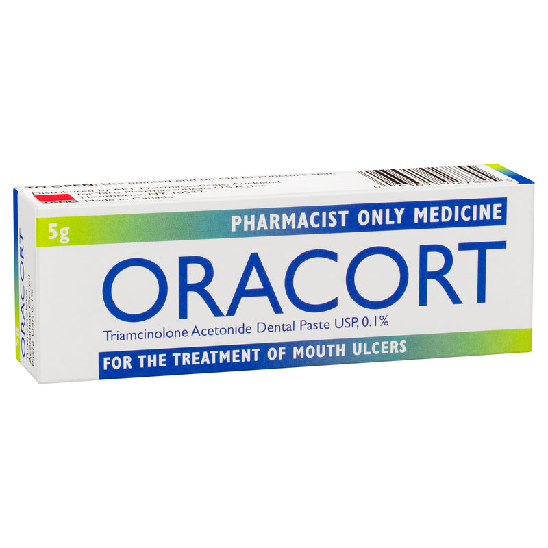 ORACORT 0.1% Dental PASTE 5G — Highbrook Pharmacy
