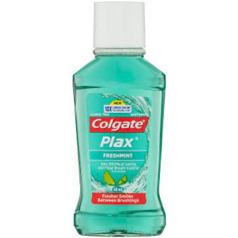 Colgate Plax Mouthwash 60ml Freshmint — Highbrook Pharmacy