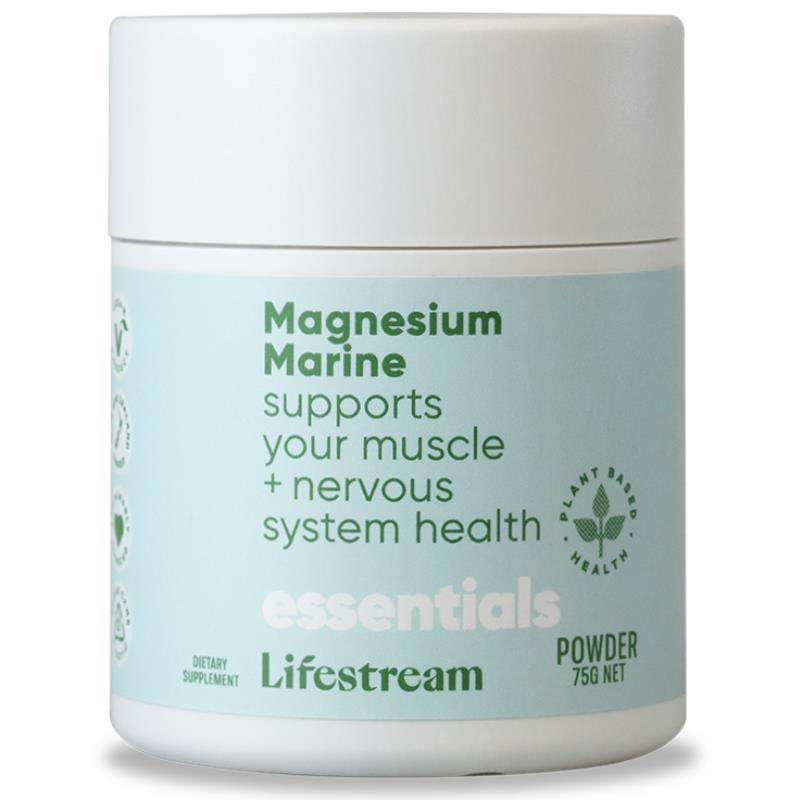 Lifestream Magnesium Marine Powder 75g — Highbrook Pharmacy