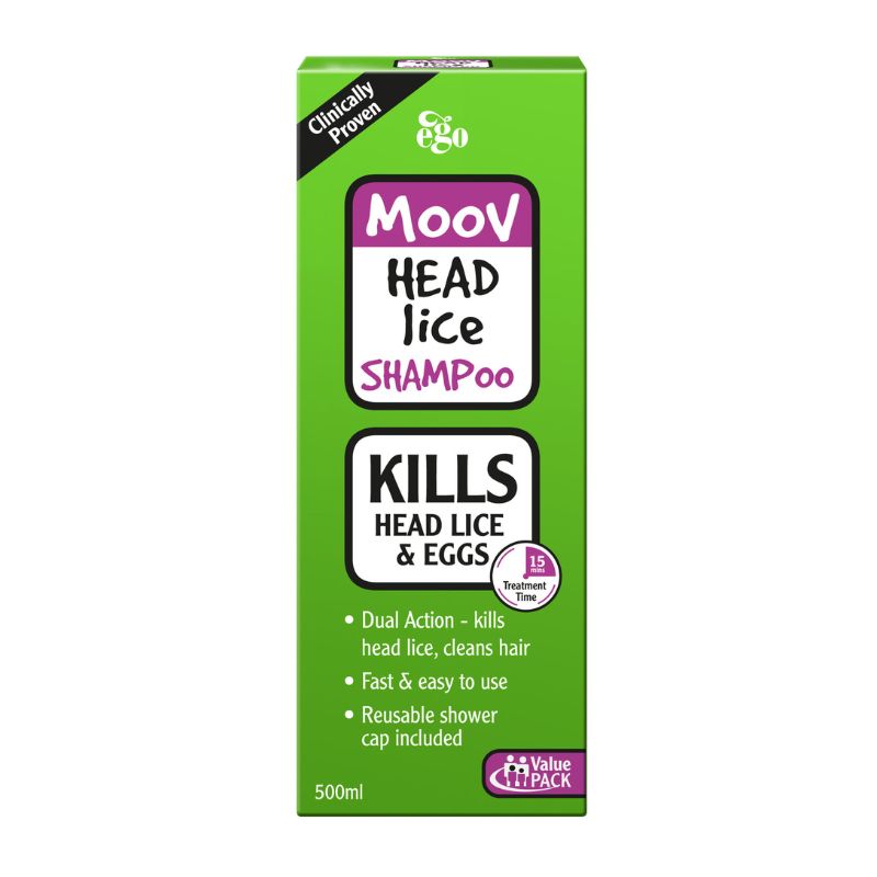 Moov Head Lice Shampoo 500ml — Highbrook Pharmacy