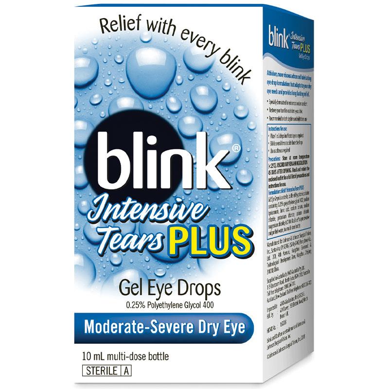 Blink Intensive Tears PLUS Gel Eye Drops 15ml — Highbrook Pharmacy