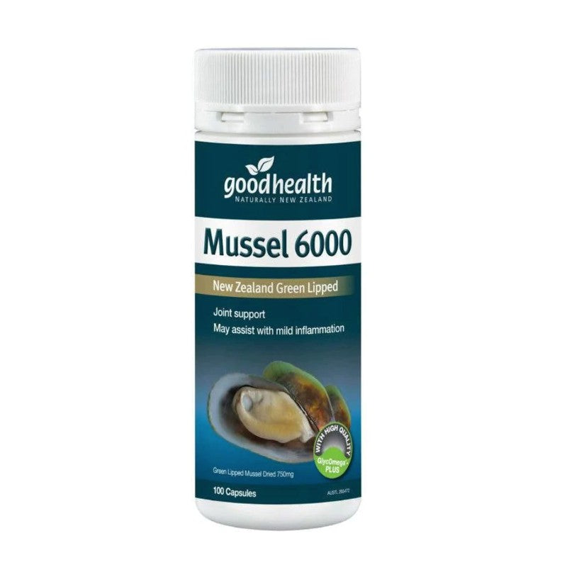 Good Health Mussel 6000 Capsules 100 — Highbrook Pharmacy