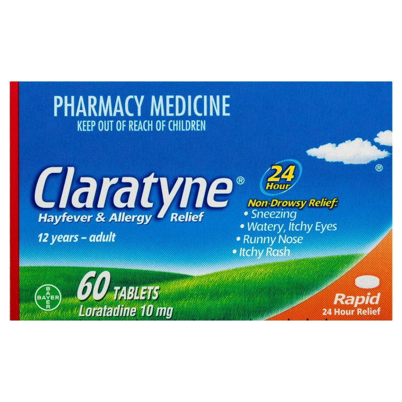 Claratyne 10mg Tablets 60 — Highbrook Pharmacy