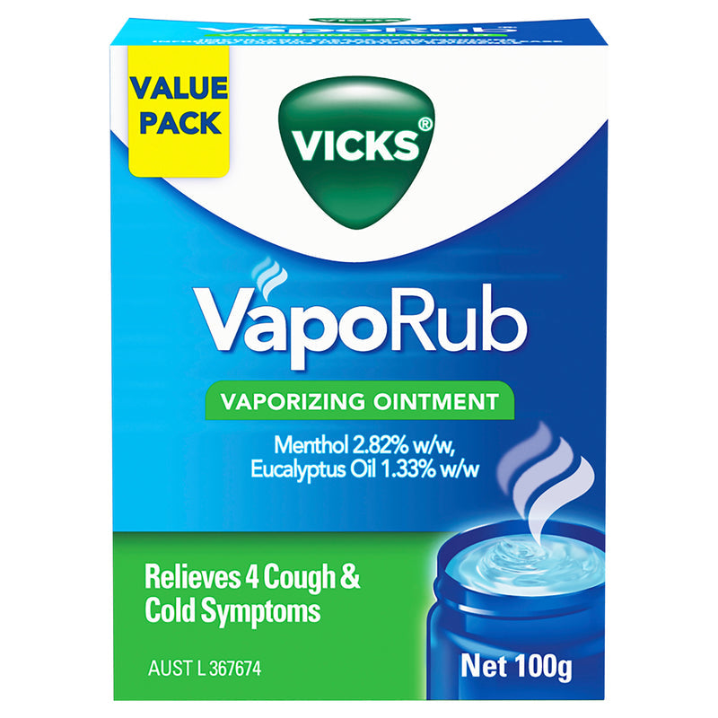 VICKS Vaporub 100g — Highbrook Pharmacy